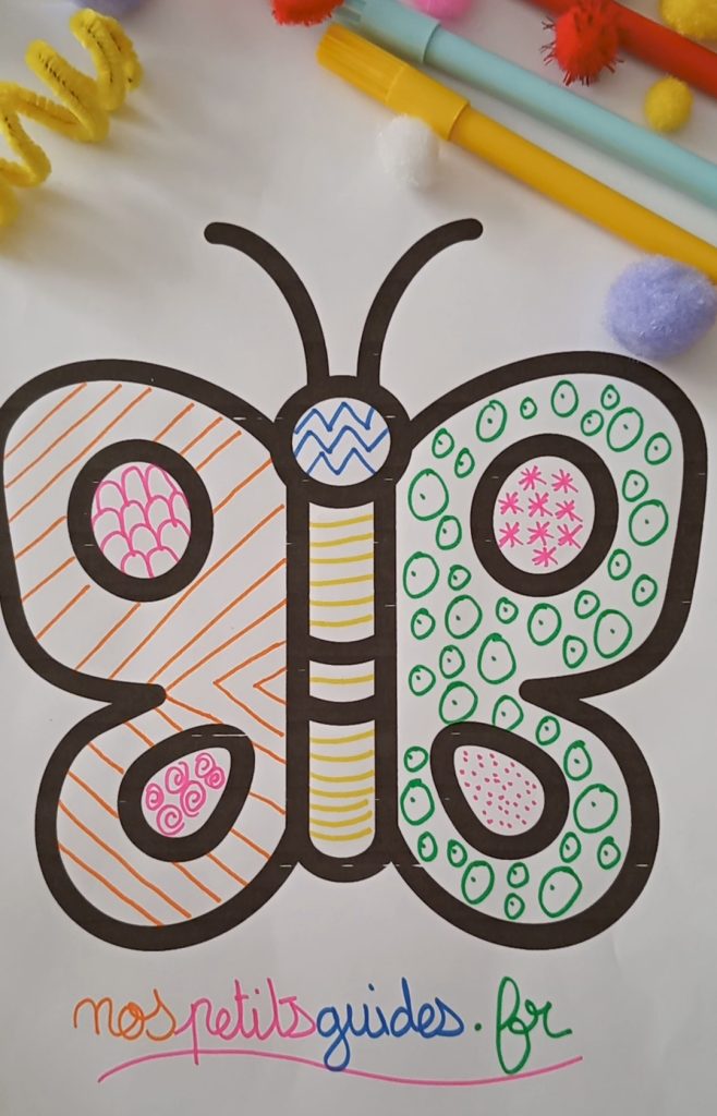 graphisme papillon maternelle – Nos petits guides