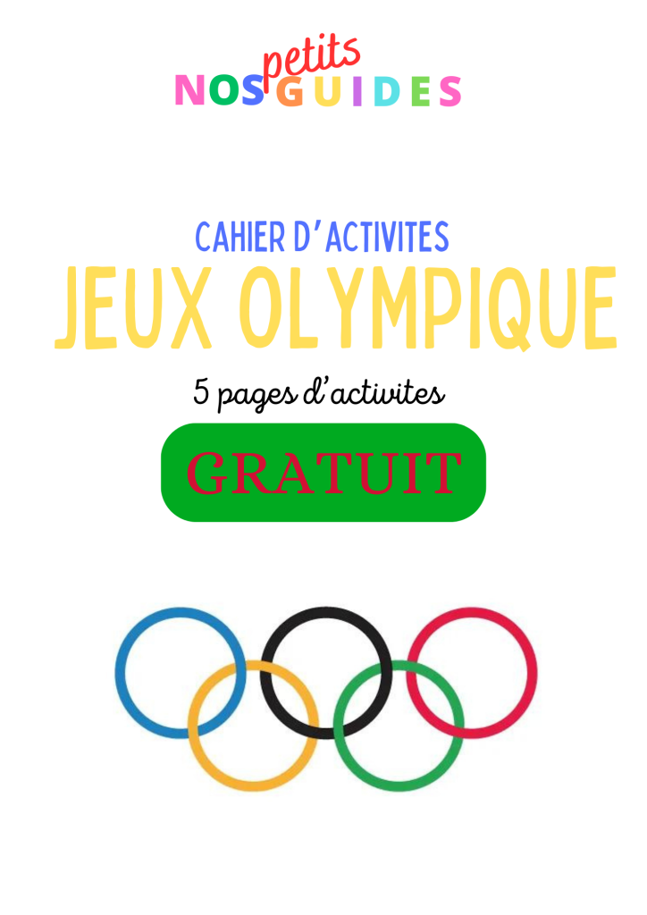 cahier d’activités des jeux olympiques gratuit – Nos petits guides